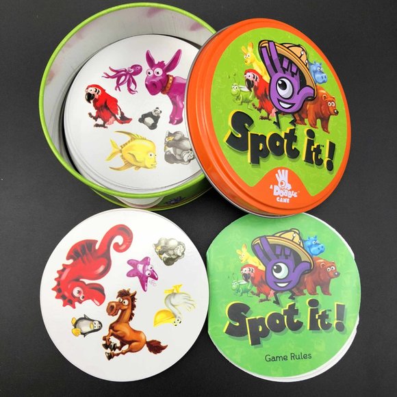 Toys | Dobble Game Spot It Animals Jr | Poshmark